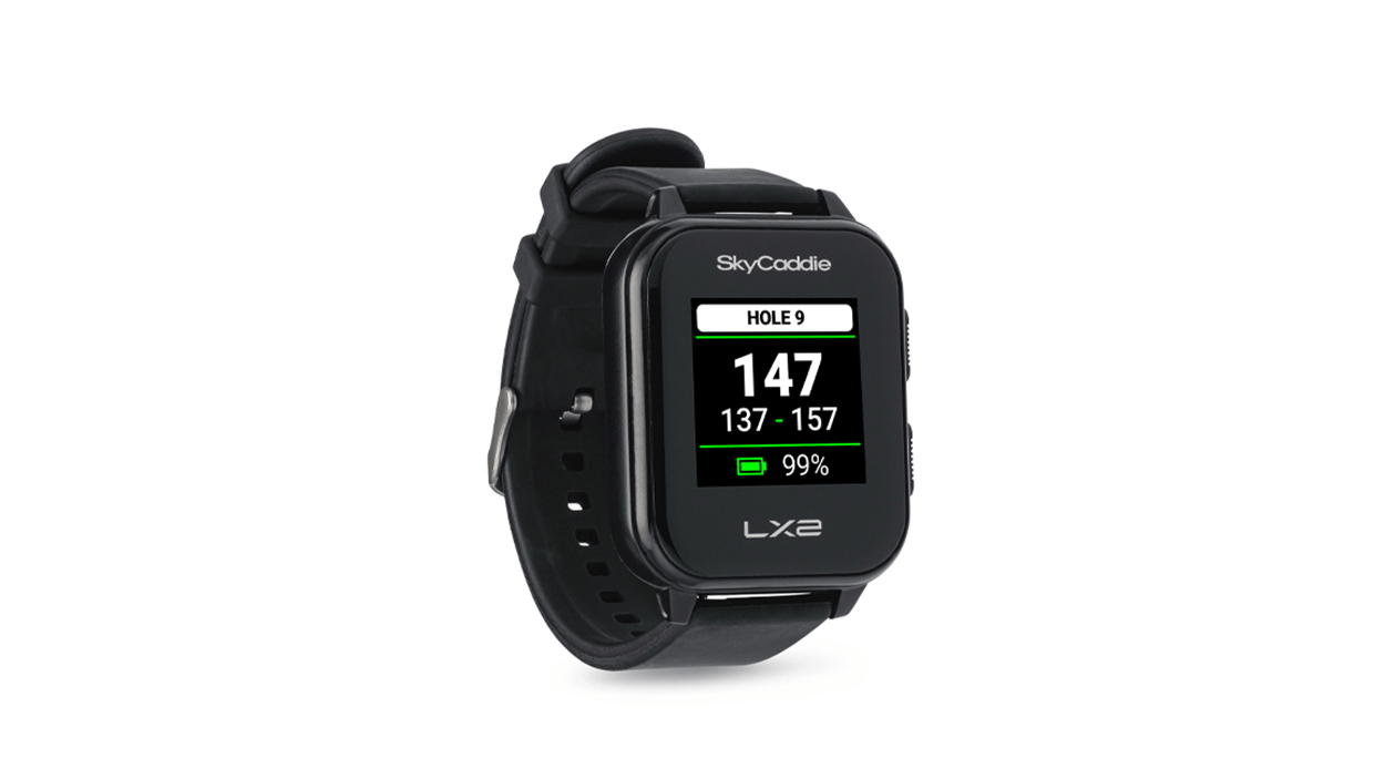 SkyCaddie LX2 GPS 智能手表评论（精确距离）