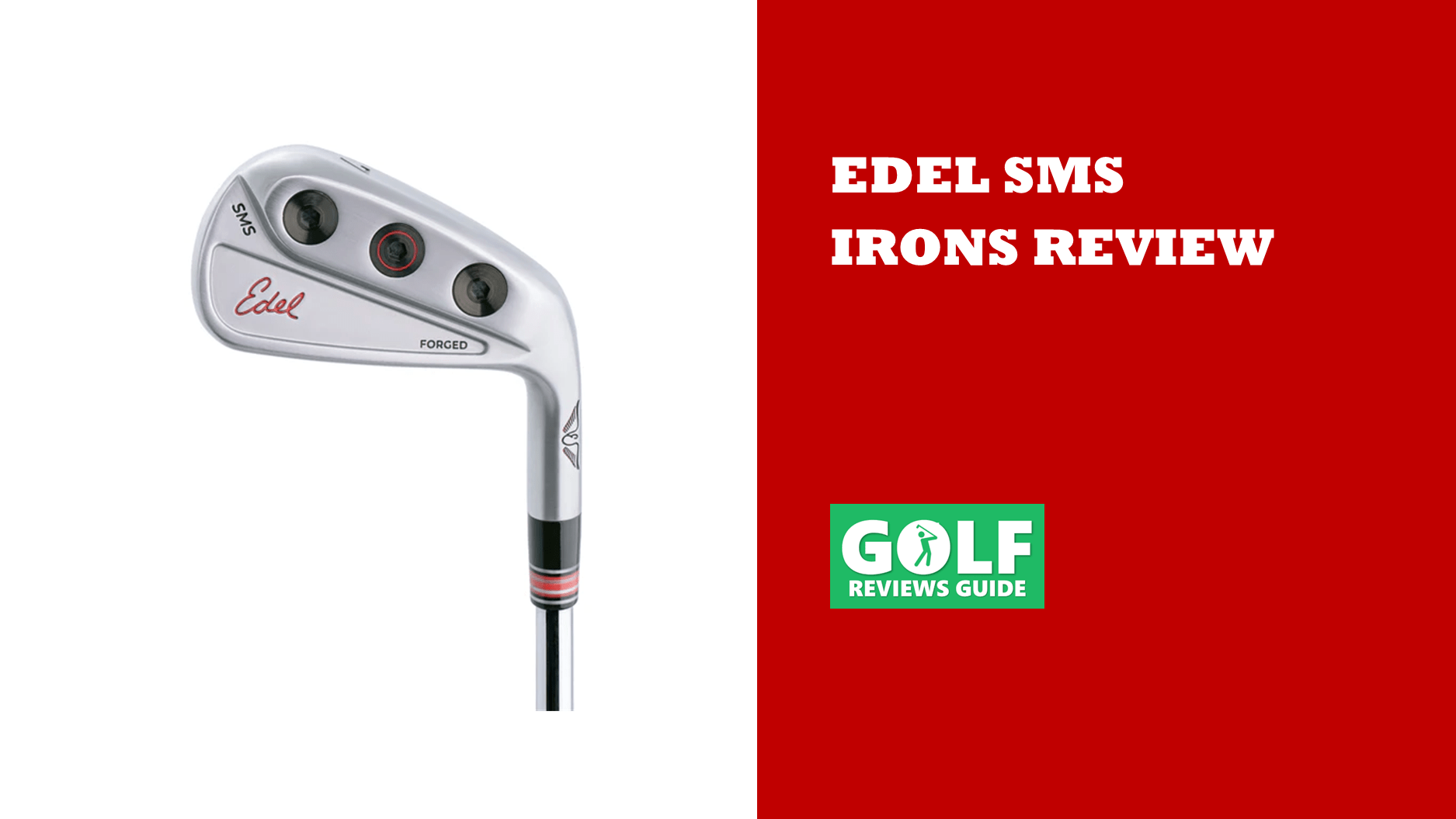 Edel SMS Irons Review (Increased Distance, Dialed-In Accuracy)