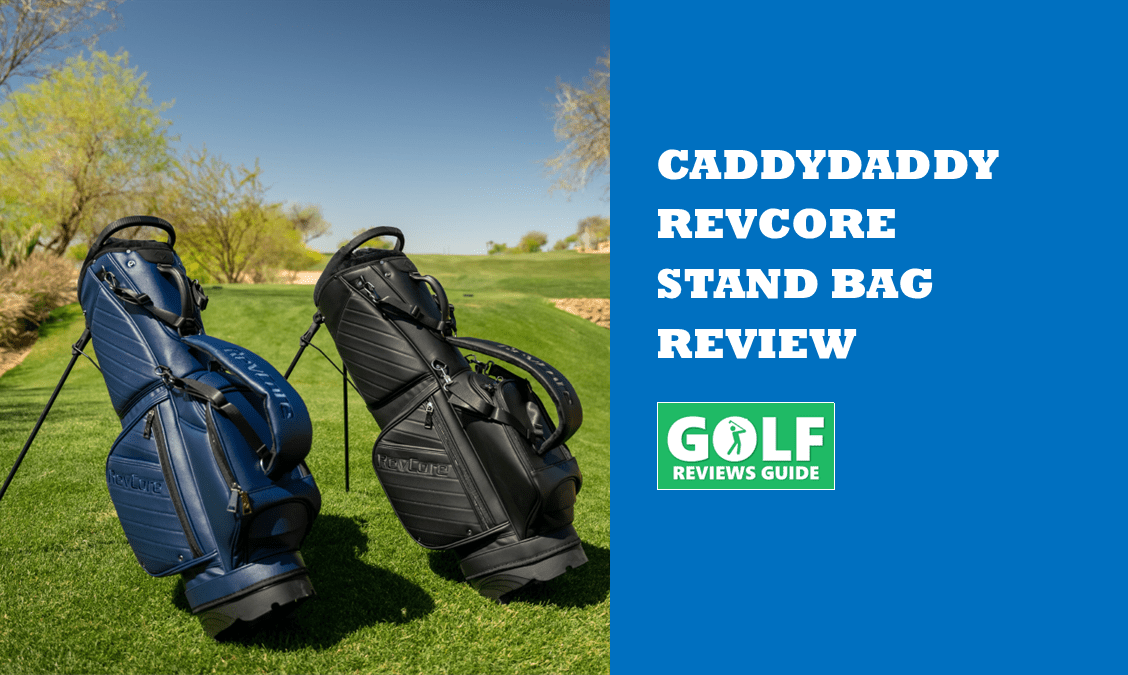 Sac à dos CaddyDaddy RevCore (cuir de qualité supérieure)