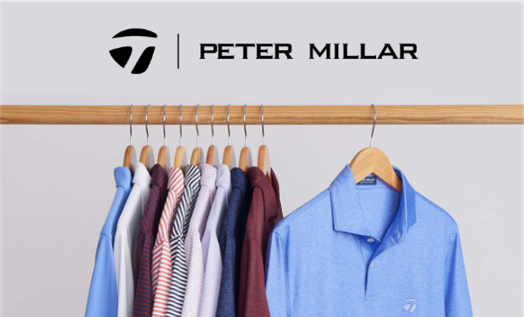 TaylorMade Peter Millar 2024/2025 Apparel Range Launched