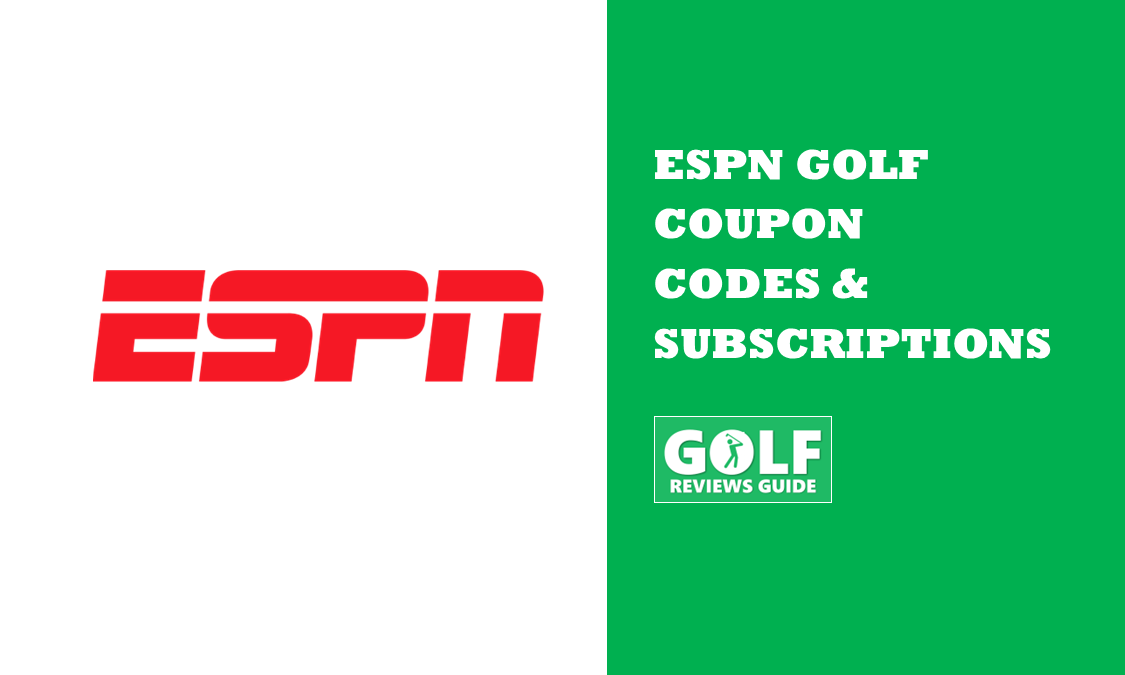 How To Watch PGA Tour Golf on ESPN (Discount Coupon Code)